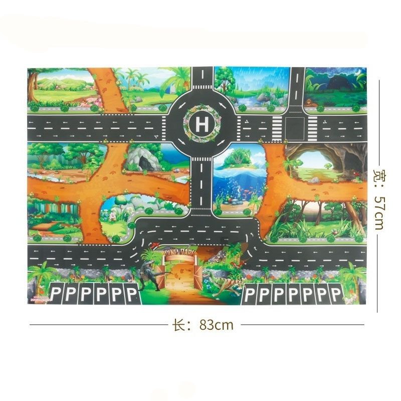 Jual peta jalanan mobil mobilan playmat | Shopee Indonesia