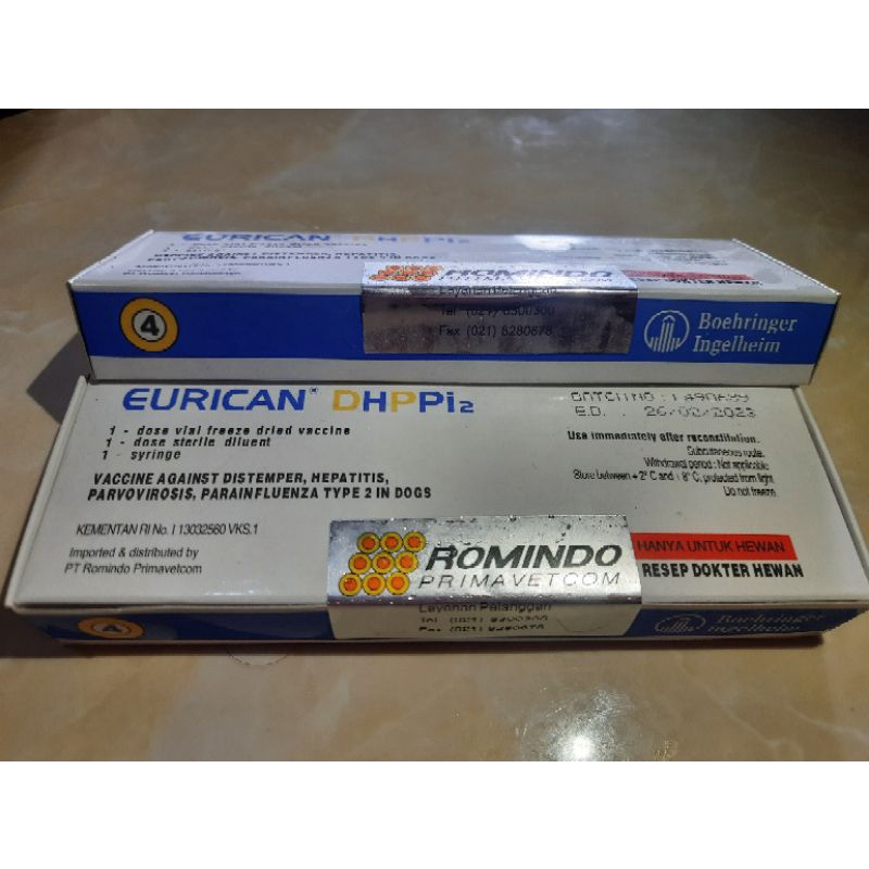 Jual Eurican 4 dan Eurican 6 Vaksin Pertama Untuk Puppy | Shopee Indonesia
