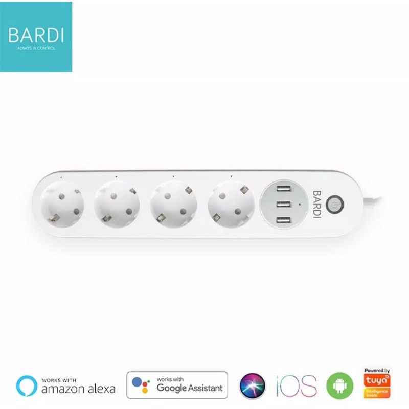 Jual Bardi smart extension power strips(smart stop kontak, wifi) | Shopee Indonesia