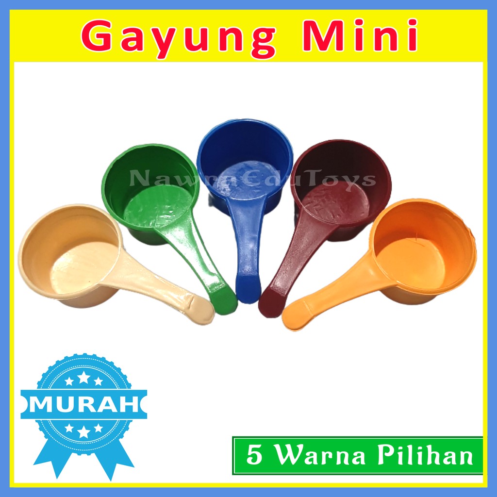 Jual GAYUNG MINI, gayung waterbeads, sensory play, montessori | Shopee ...