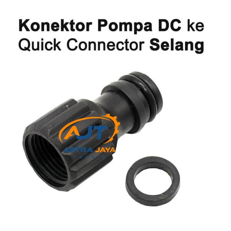 Jual Konektor Quick Release Pompa DC 12V Drat Dalam 18mm / Soket Nepel ...