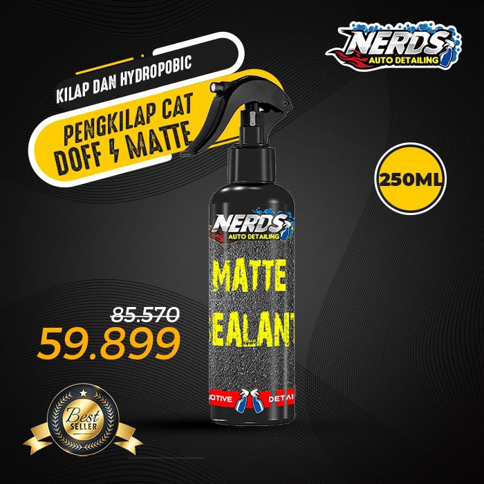 Jual Nerds Auto Detailing - Matte Sealant (Perawatan Cat Doff/Matte ...