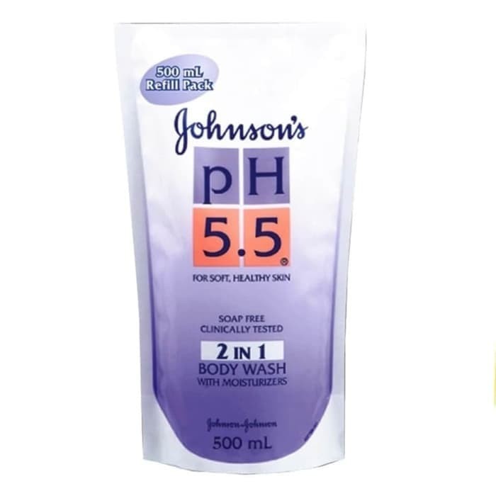 Jual Johnson's pH5.5 2in1 Body Wash Refill (500ml) | Shopee Indonesia