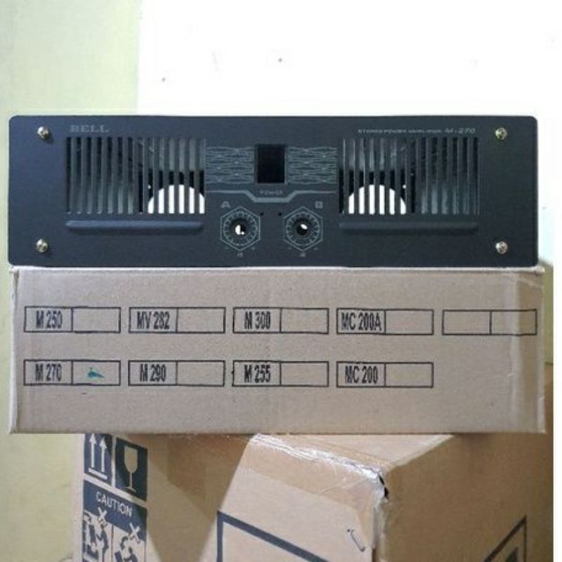 Jual BOX POWER AMPLIFIER BELL M270 ORIGINAL | Shopee Indonesia