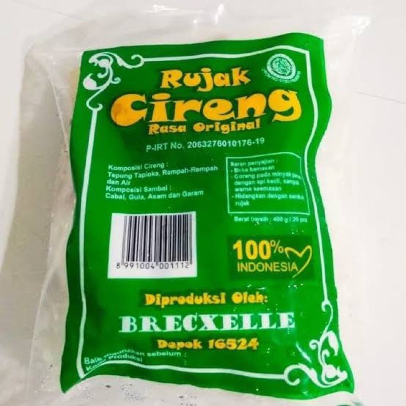 Jual rujak cireng rasa original brecxelle isi 20 pcs | Shopee Indonesia