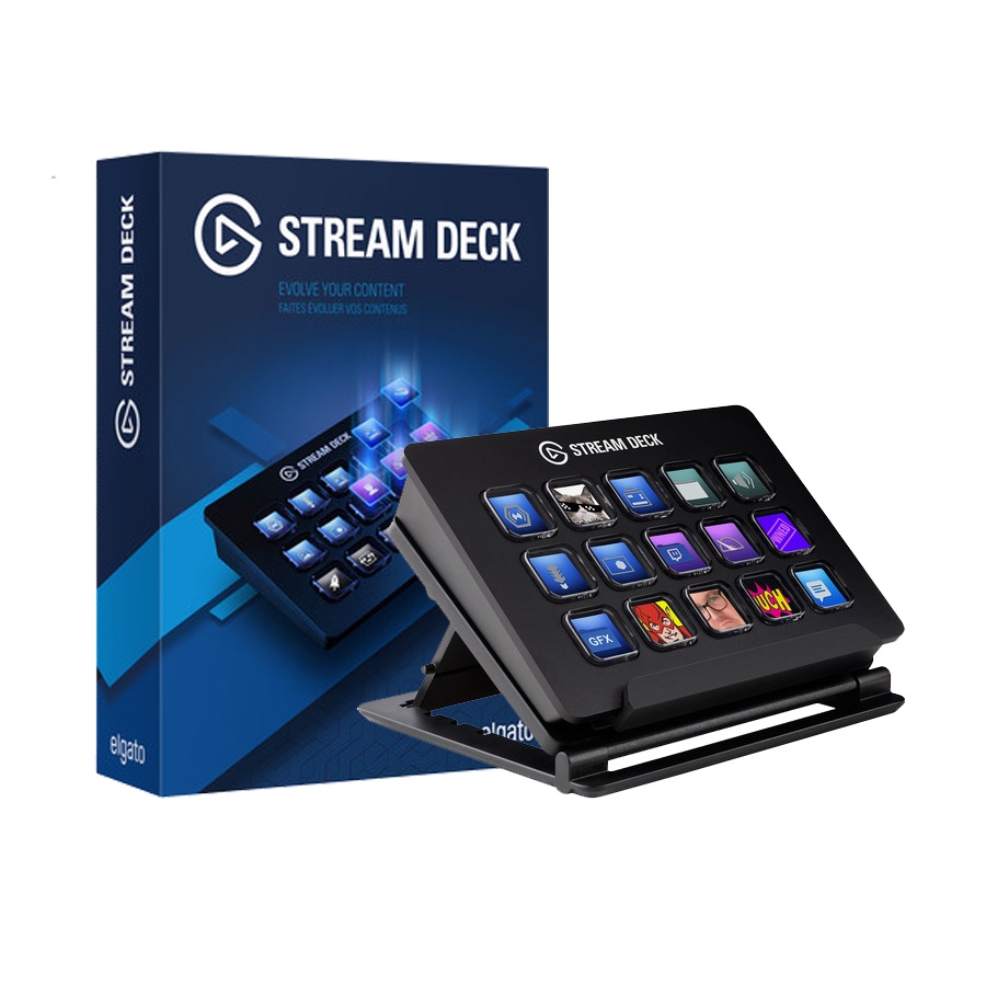 Jual Elgato Stream Deck 15 LCD Keys Live Controller Original Resmi ...
