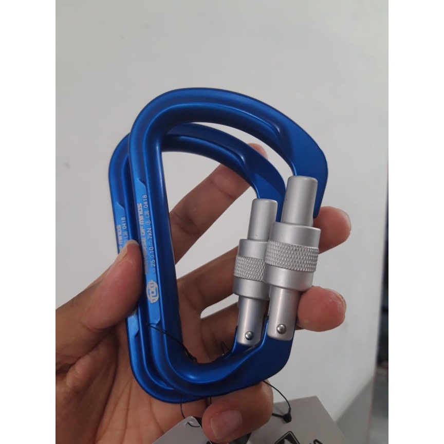 Jual Promo Carabiner Delta Screw Panjat Tebing TOM Consina | Shopee ...
