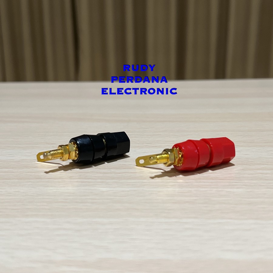 Jual BINDING POST SOCKET SOKET BANANA GOLD PLATED | Shopee Indonesia