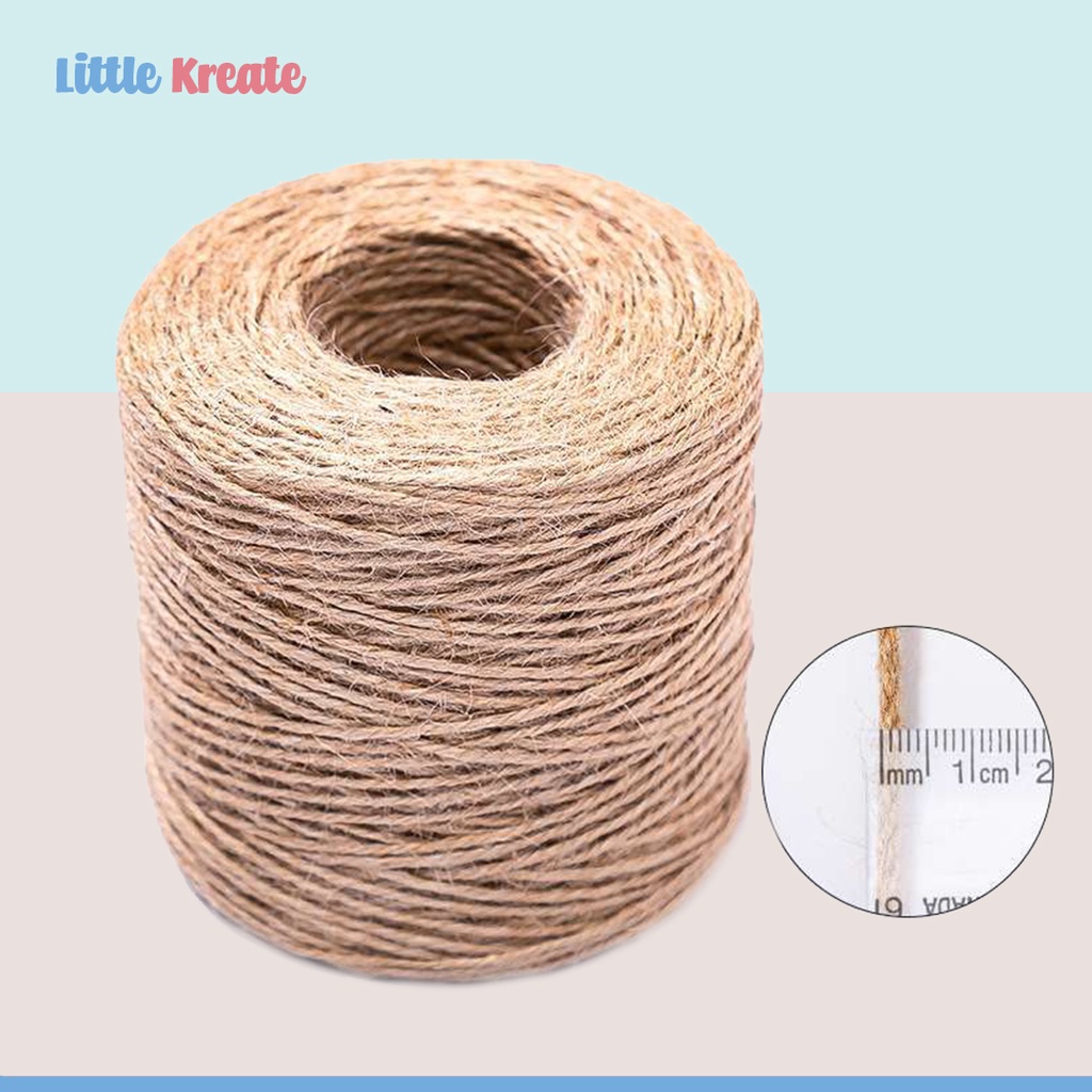 Jual Tali Rami / Tali Goni / Hemp Rope / Tali Hamper Vintage 1mm 2mm ...