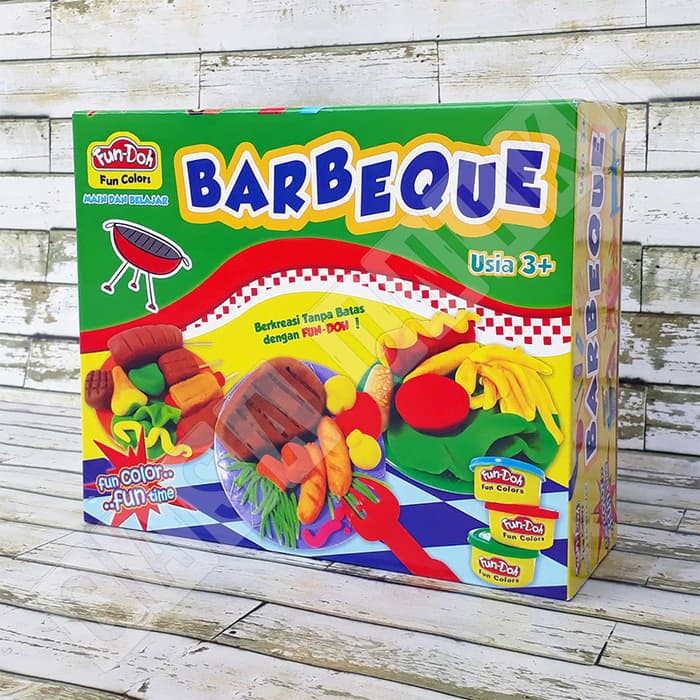 Jual Fun Doh BBQ Barbeque - Lilin Mainan Anak FunDoh / PlayDoh / Play ...