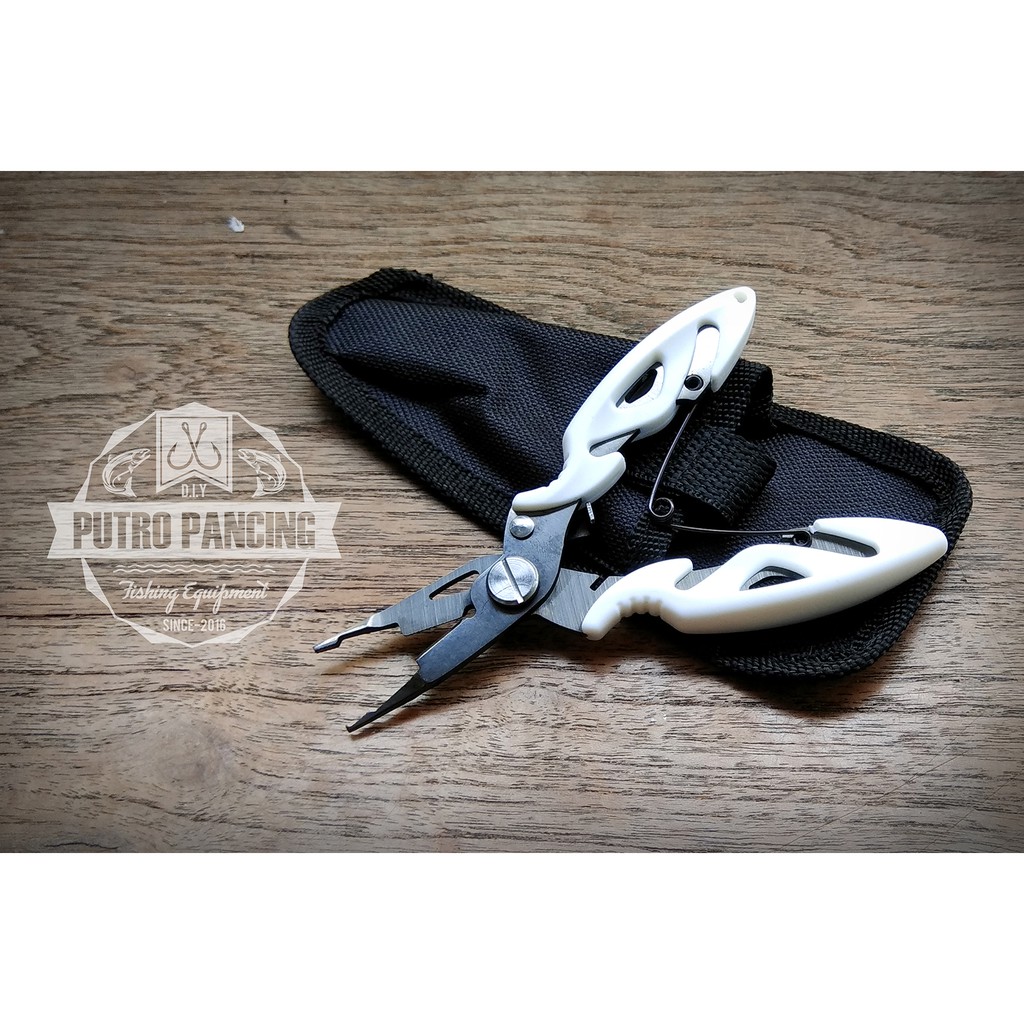 Jual Micro Tang Split Plier Ring Pancing + Potong Senar pe free tas ...