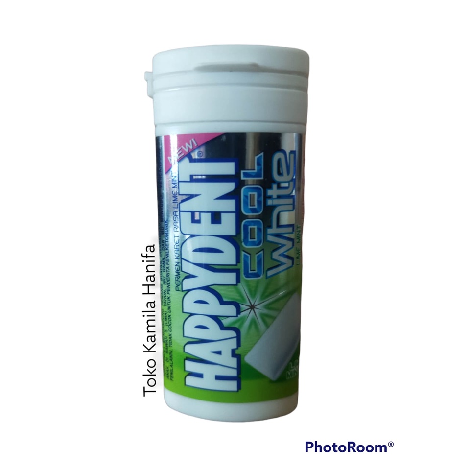 Jual Happydent Cool White Lime Mint Permen Karet 24 gr | Shopee Indonesia