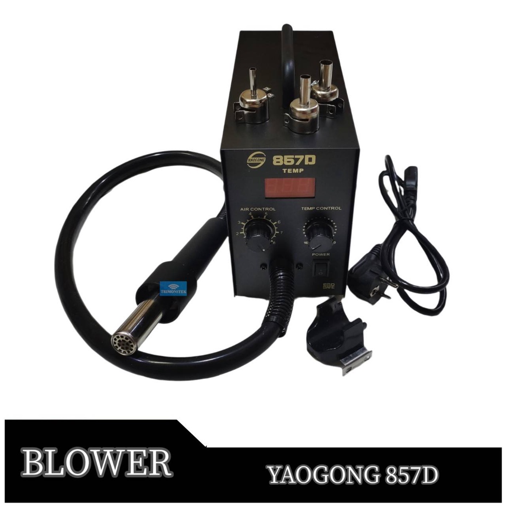 Jual Blower / Solder Uap YAOGONG 857D Automatic | Shopee Indonesia