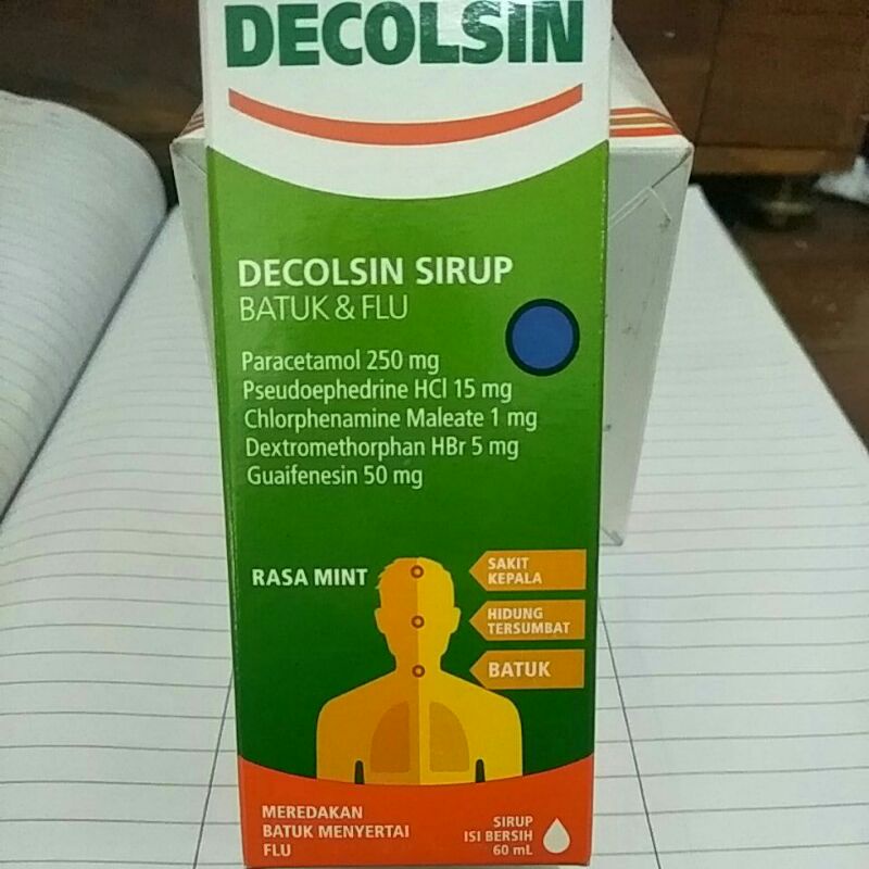 Jual DECOLSIN SYR 60ML | Shopee Indonesia