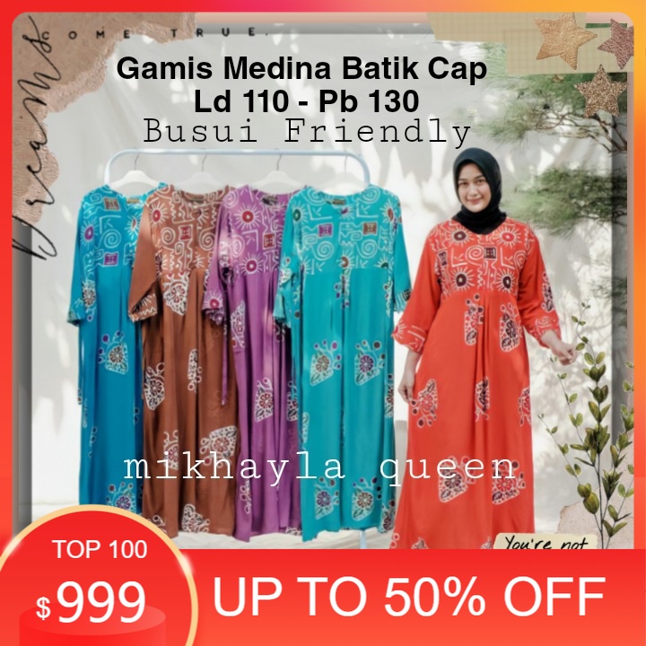 Jual Long Dress Daster Panjang Batik Pekalongan Premium Asli Terbaru ...