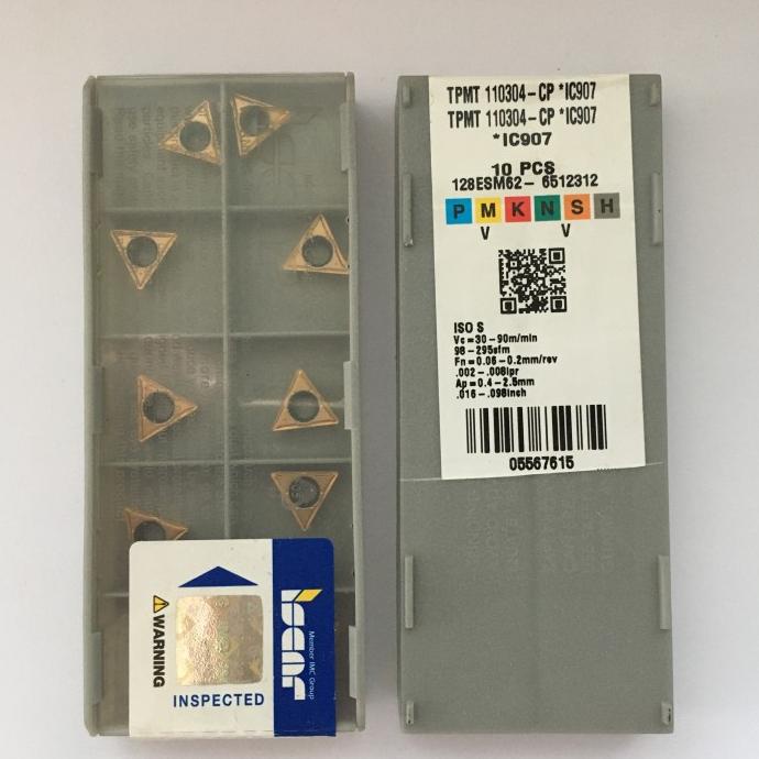 Jual ISCAR Original TPMT 110304 CP IC907 ||TPMT 11 03 04 CP IC907 Iscar ...