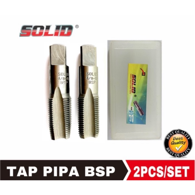 Jual Tap Pipa Pipe Tap Bsp 14x9 Isi 2 Per Set Solid | Shopee Indonesia