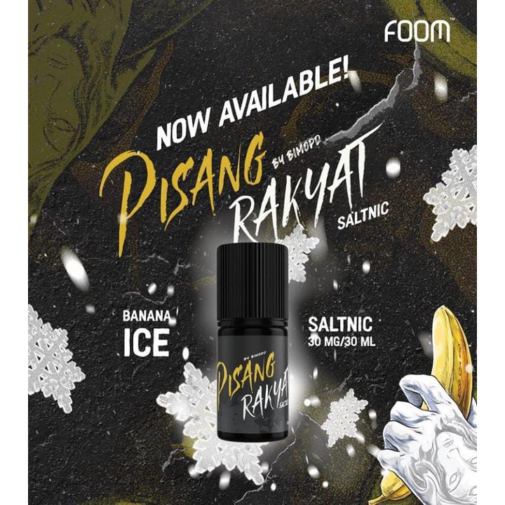 Jual Pisang Rakyat Saltnic Recomended Saltnic Liquid 30ml | Shopee ...