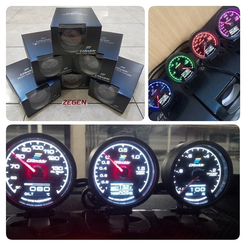 Jual Indikator greddy multi da gauge tachometer rpm takometer mobil ...