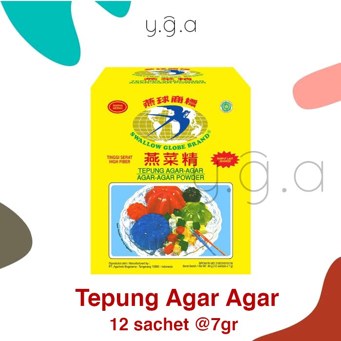 Jual Swallow Globe Tepung Agar Agar (BOX) | Shopee Indonesia