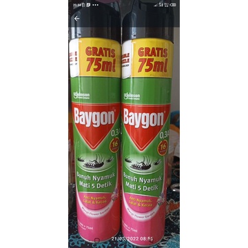 Jual baygon semprot 600+75ml | Shopee Indonesia