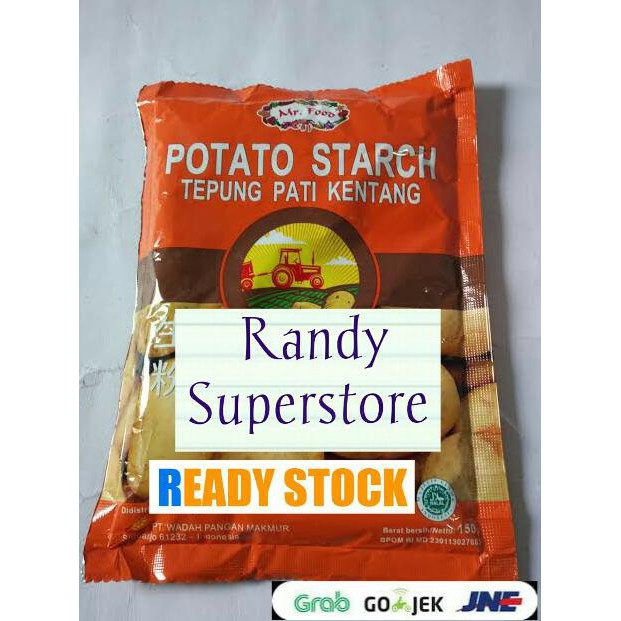 Jual Sale!! Tepung Pati Kentang Potato Starch Mr Food Strach 150Gram ...