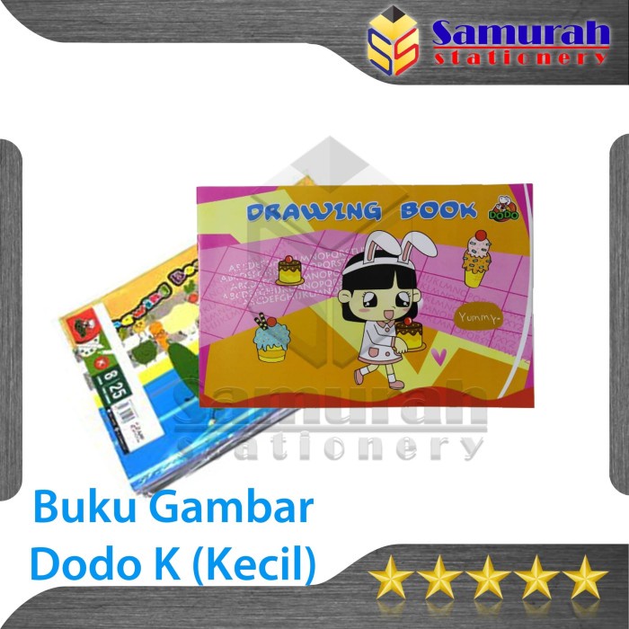 Jual Sketsagambar- Buku Gambar Dodo Ukuran Kecil / Drawing Book 8 K ...