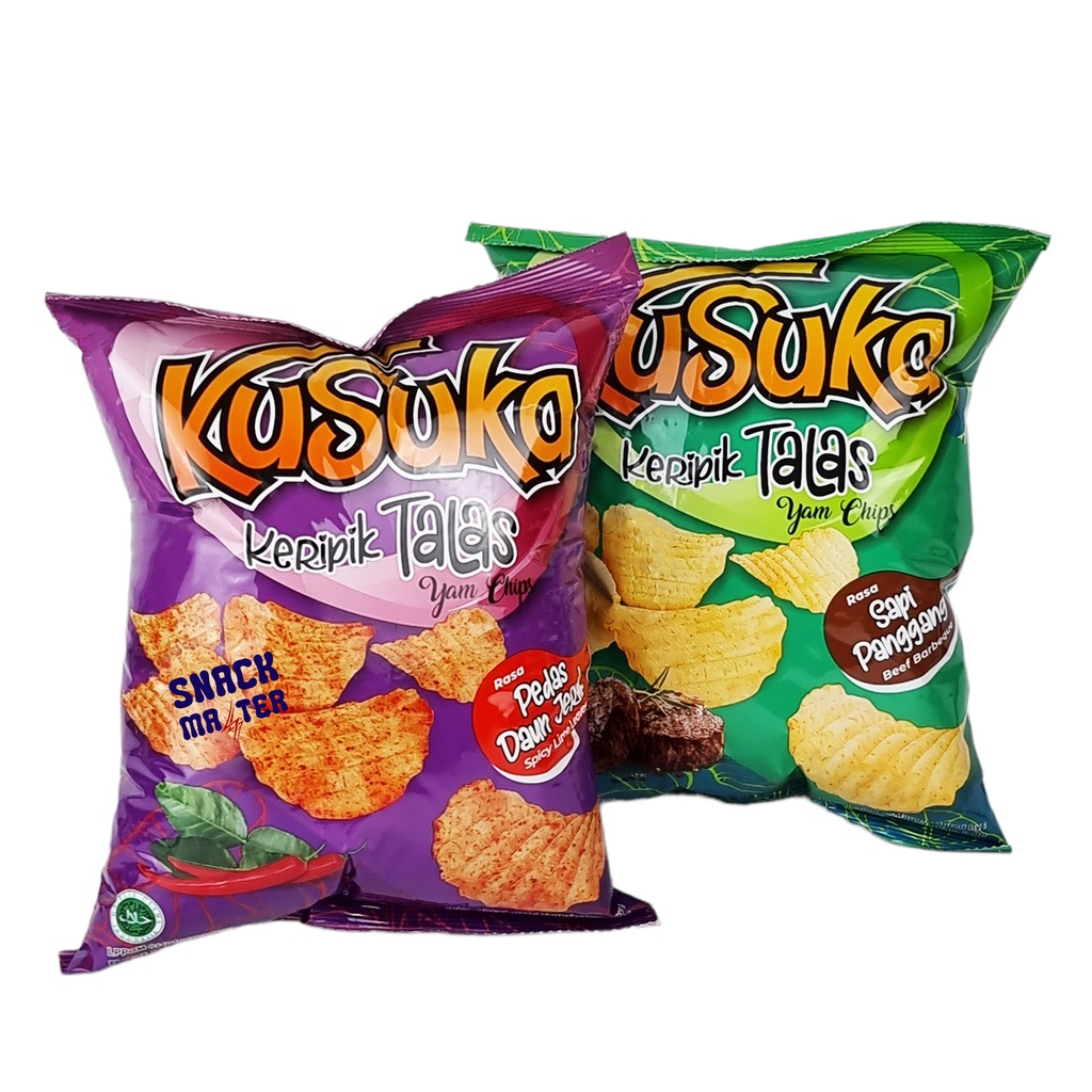 Jual Kusuka Keripik Talas - Netto 68gr | Shopee Indonesia