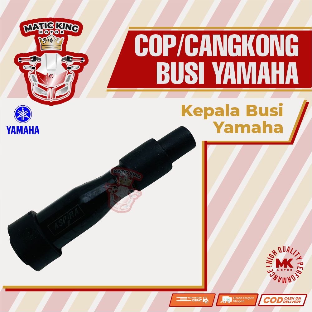 Jual Cop cangklong tutup kop cangkong kepala busi Yamaha Vixion Jupiter ...