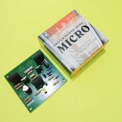 Jual Kit Driver Power Amplifier Mono Micro 1000W Produk By BME | Shopee ...