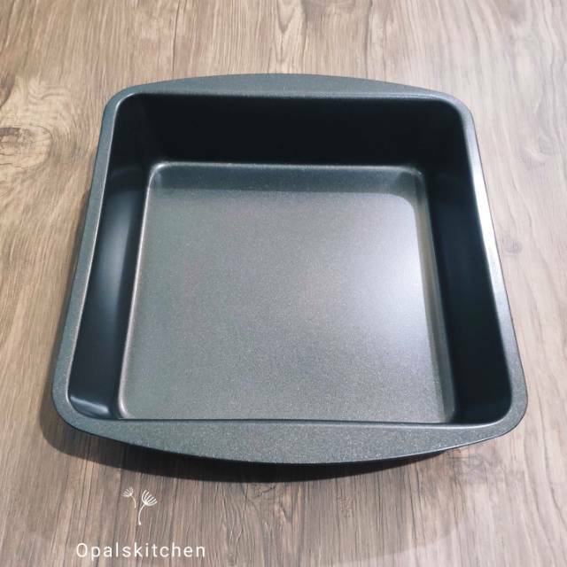 Jual Loyang Teflon Square Ogura Cheesecake Anti Lengket Tebal 21cm ...