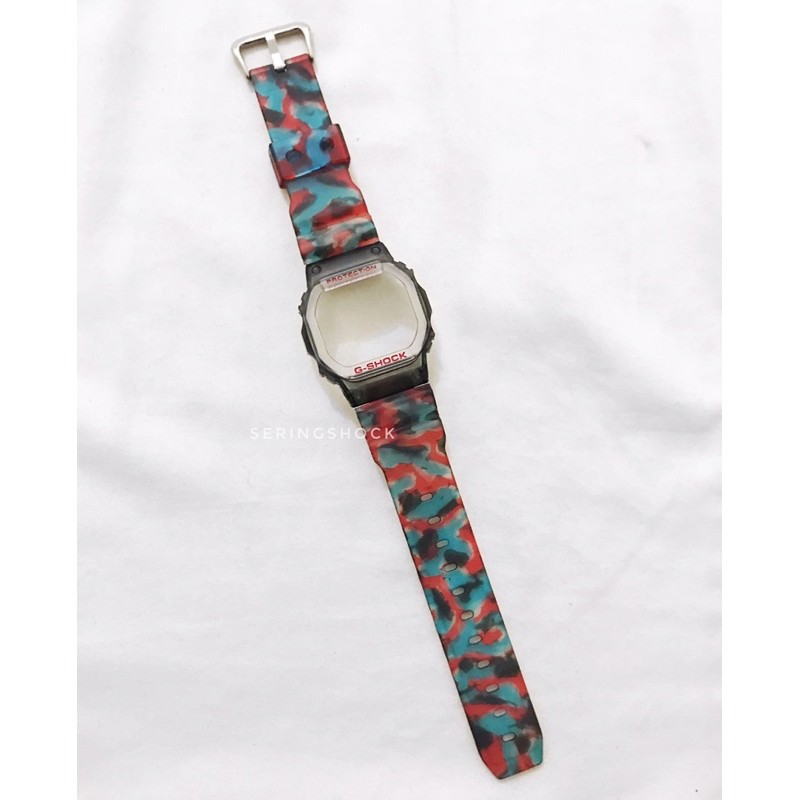 Jual BNB Gshock DW5600 GWB5600 CAMO MULTI COLOR Strap Besel Casio G ...