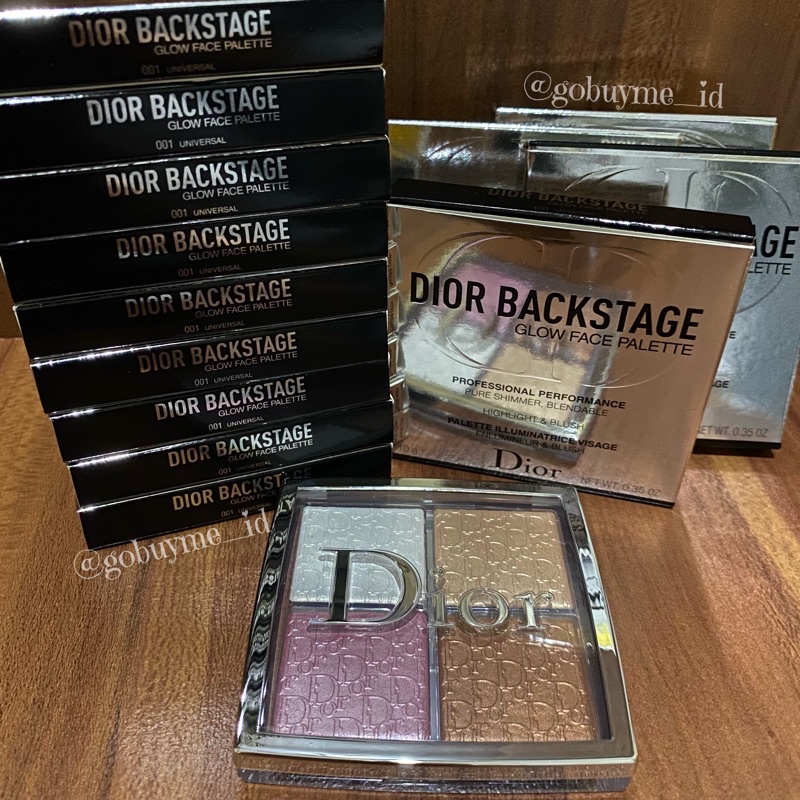 Jual Dior Backstage Glow Face Palette - Universal Glitz Shade | Shopee Indonesia