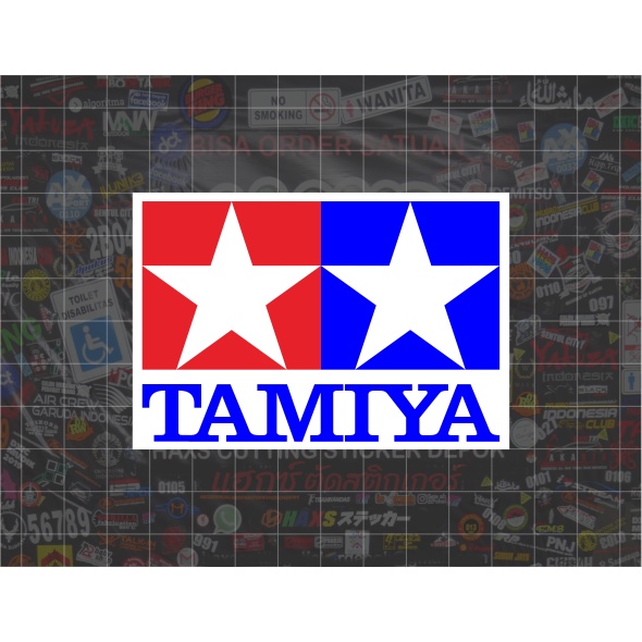 Jual Cutting Sticker Logo Tamiya Ukuran 9 Cm Untuk Motor Mobil | Shopee ...