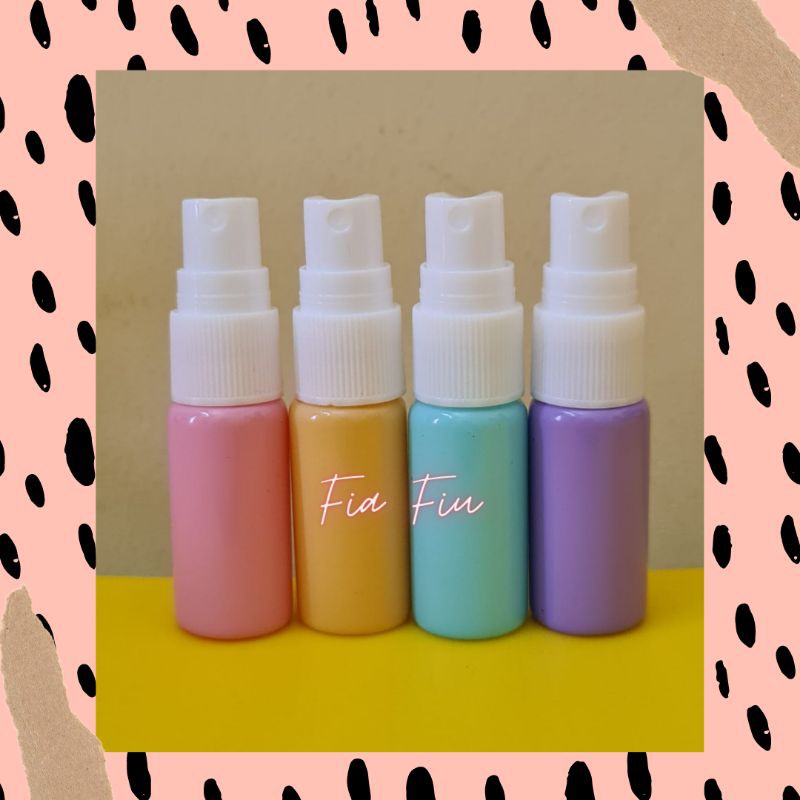 Jual BOTOL KACA COLORFUL / WARNA SPRAY 10ML | Shopee Indonesia