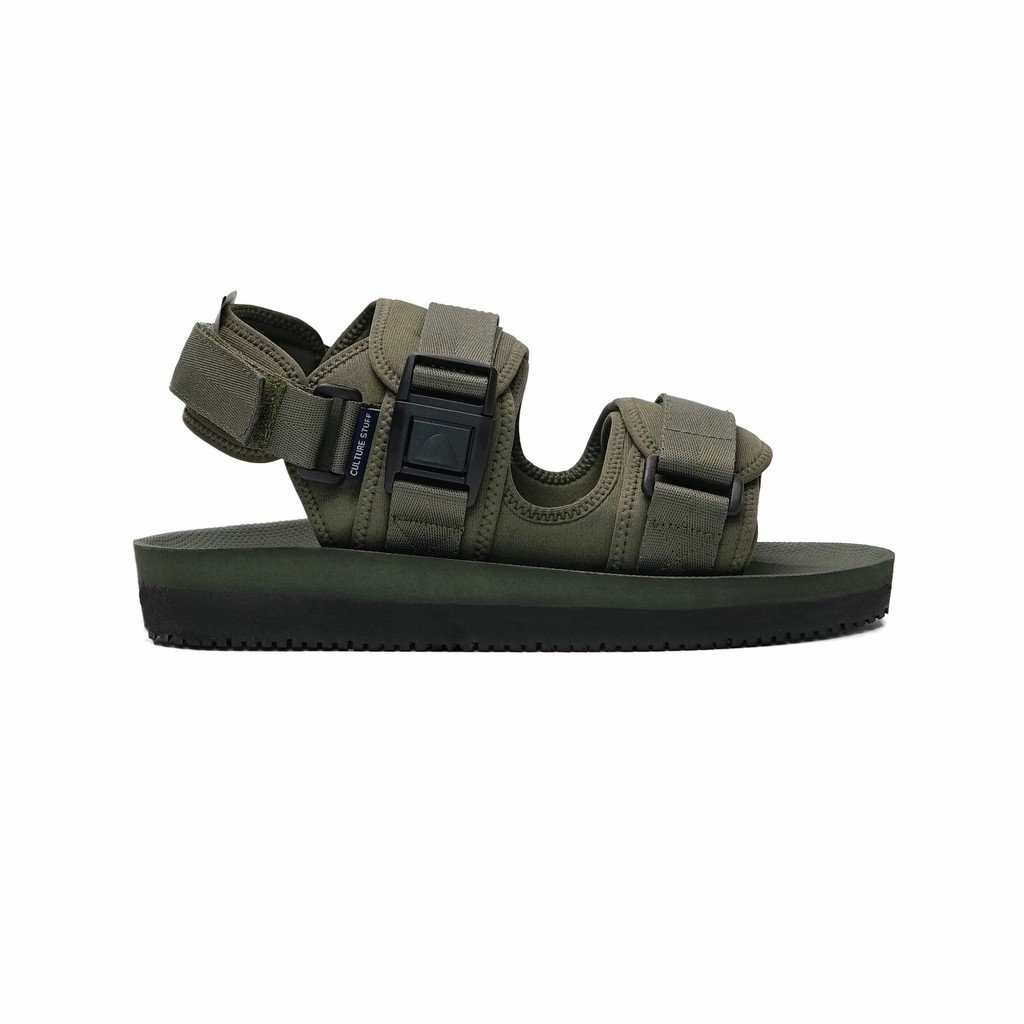 Jual Culture Stuff - Yoshi Olive - Sepatu Sandal | Shopee Indonesia