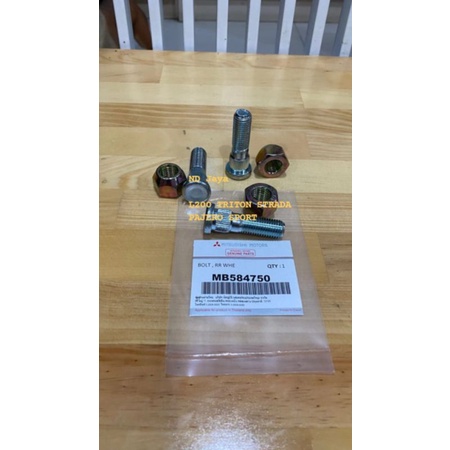 Jual BAUT RODA HUB BOLT MITSUBISHI L200 TRITON STRADA PAJERO SPORT 1PC ...