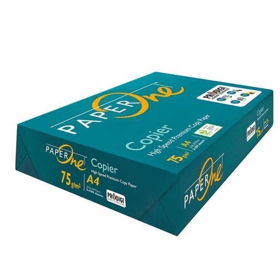 Jual Kertas Hvs A4 75 gsm Paper one Sertifikat PEFC Per Rim (500 lembar) | Shopee Indonesia