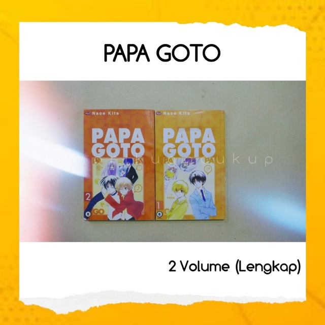Jual Komik PAPA GOTO - Naoe Kita SECOND | Shopee Indonesia