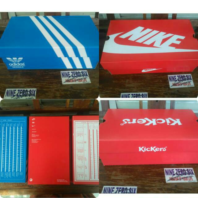 Jual Box sepatu sneakers all merek brendid original kotak sepatu kardus ...