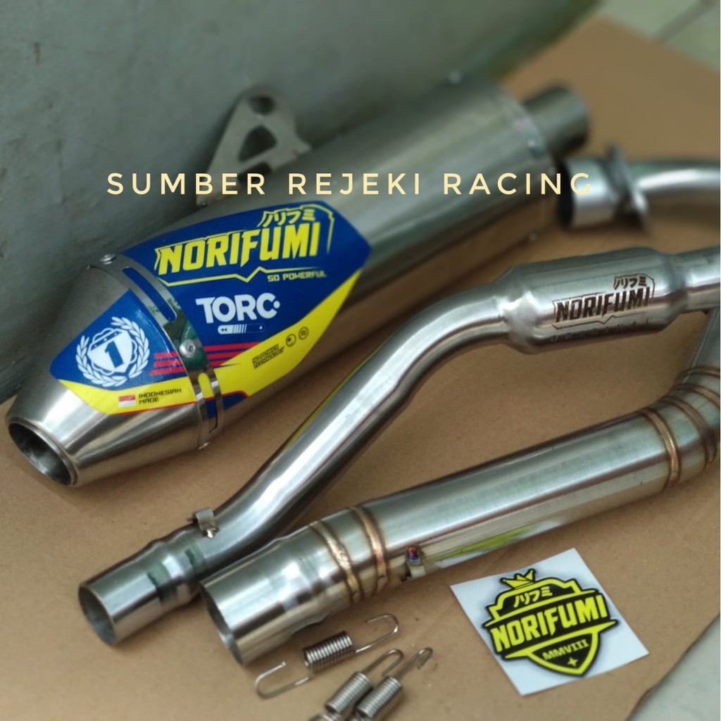 Jual Knalpot NORIFUMI TORC PNP Crf150 klx150 dtracker / knlalpot crf ...