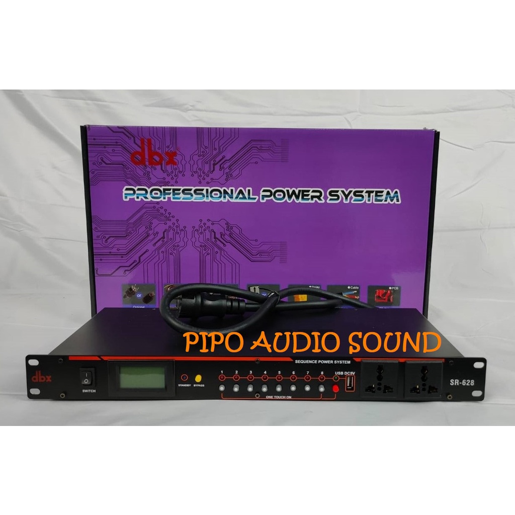 Jual POWER SEQUENCER DBX SR628/SR 628 POWER DISTRIBUTOR CONTROLLER/ SR ...