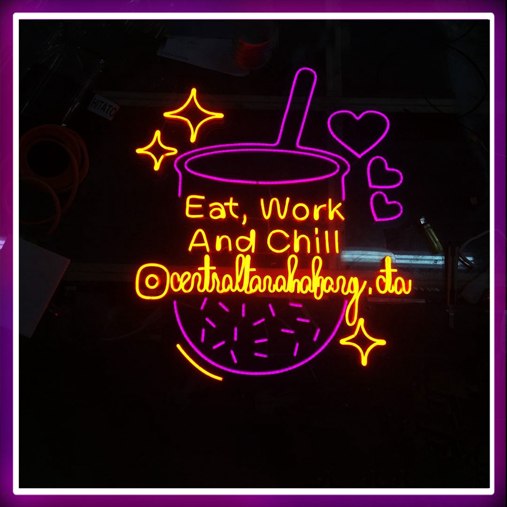 Jual Neon Flex Design Custom Ukuran 20x40cm | Shopee Indonesia