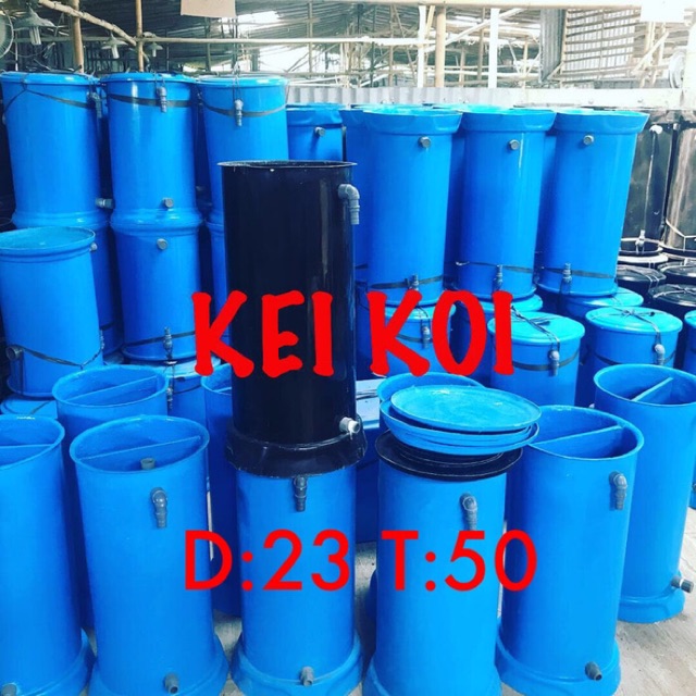 Jual FILTER KOLAM / FILTER TABUNG / FILTER TONG FIBER D:23 T:50 ...