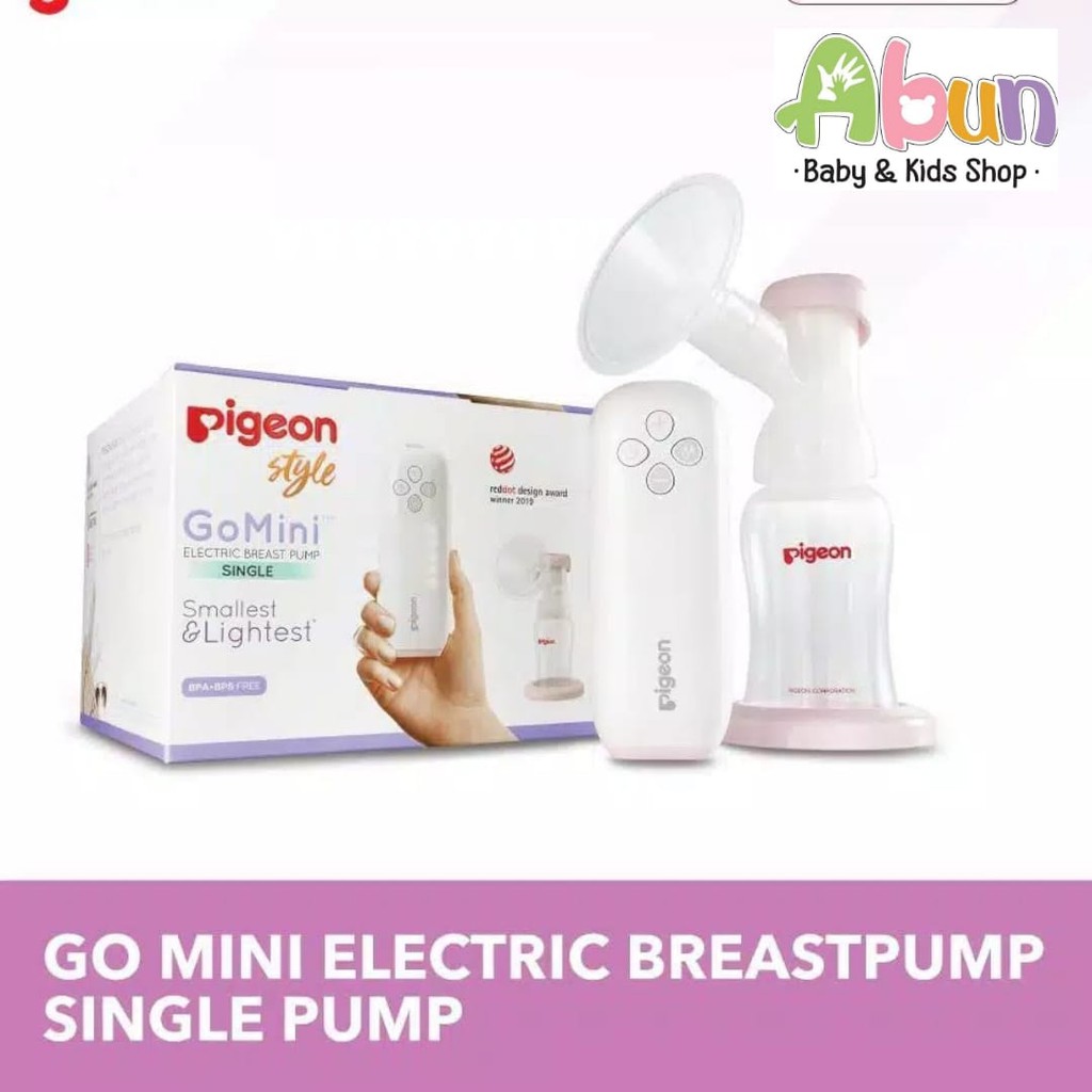 Jual Pigeon Go Mini Electric Breastpump Singel Pump | Shopee Indonesia
