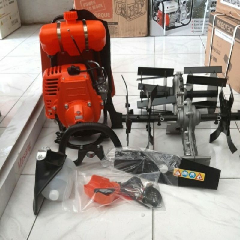 Jual Mesin potong rumput BG328 2Tak + 2 Mini Cultivator | Shopee Indonesia