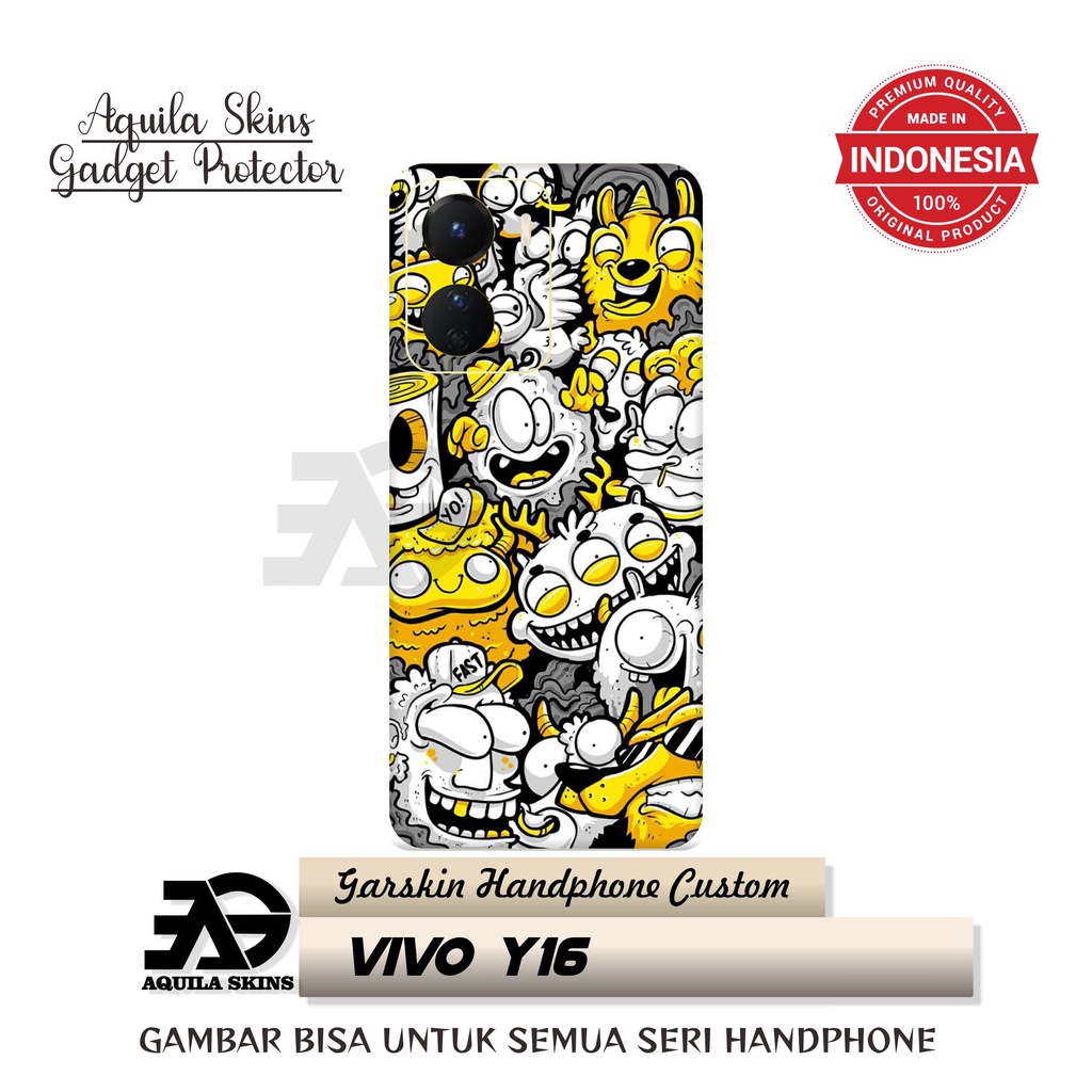 Jual VIVO Y16 Garskin Hp Stiker Hp Skin Handphone Stiker Casing Anti ...