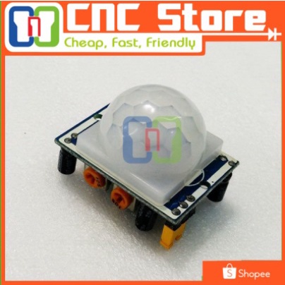 Jual [SEN-0015] HC-SR501 SR501 PIR MOTION SENSOR PYROELECTRIC INFRA RED ...