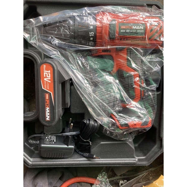 Jual bor charger atau bor cas fixman r7001 12 volt | Shopee Indonesia