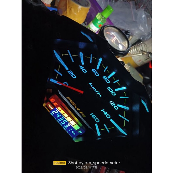 Jual Spedometer vario 125/150 LED (modif) | Shopee Indonesia